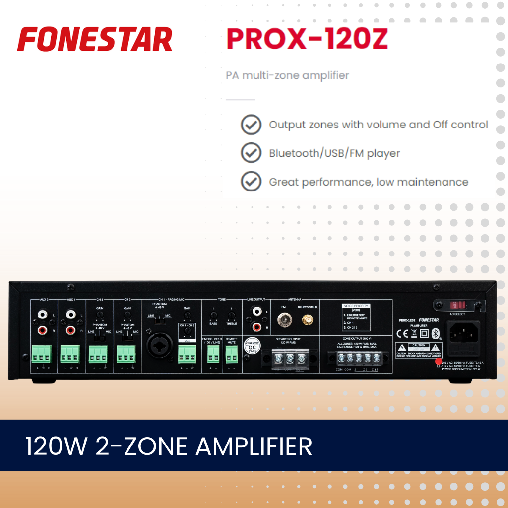 Outdoor PA System Horn Speaker Package Up To 8 Speakers – Commerical ...